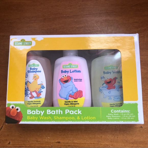 Sesame Street | Bath, Skin & Hair | Sesame Street Baby Bath Set Wash ...